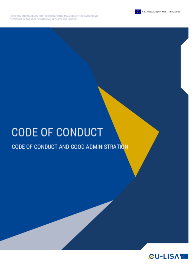 eu-LISA Code of Conduct and Good Administration | eu-LISA